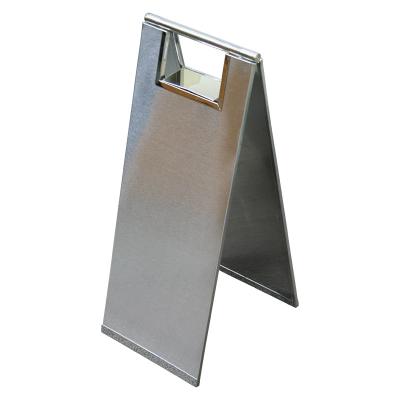 Stainless Steel A-Frame Sign available blank for custom message or wit ...